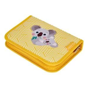 Peračník Herlitz 1 zipsový plný 2-klopý Cute Animals Koala | Consul