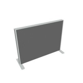 Paraván na plochu stola Akustik, 60 cm, modrý | Consul